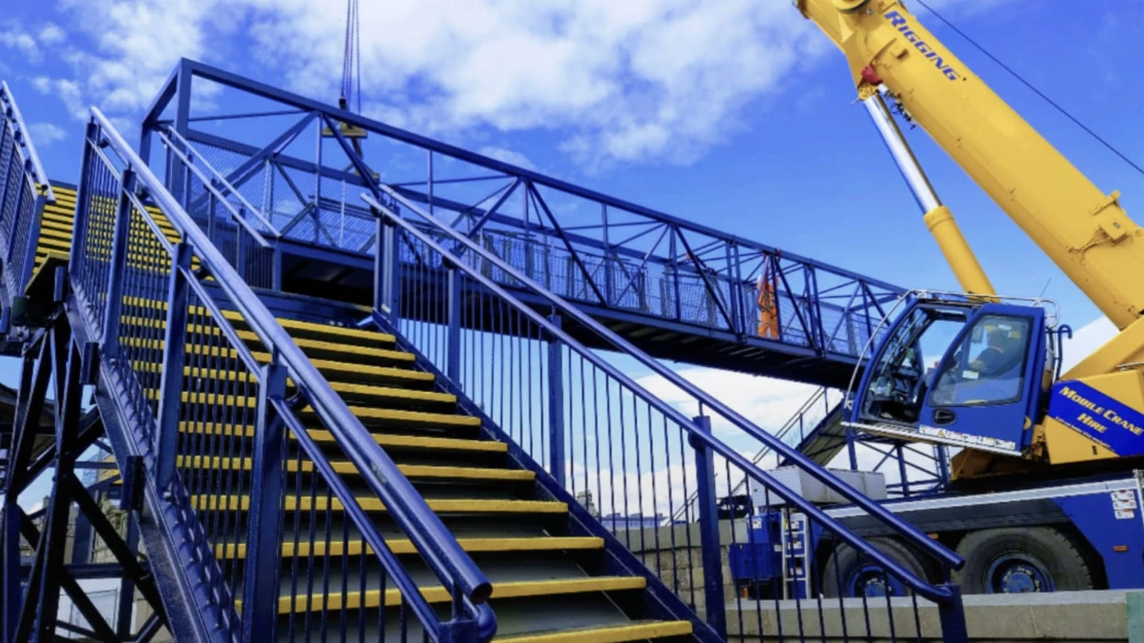 Home | Mitchell Bridges | Temporary Pedestrian and Vehicle bridges