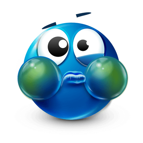 Blue Emoji or Joobi - Free Smiley Download