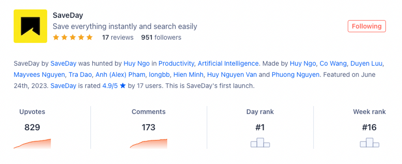 SaveDay Bot for Telegram