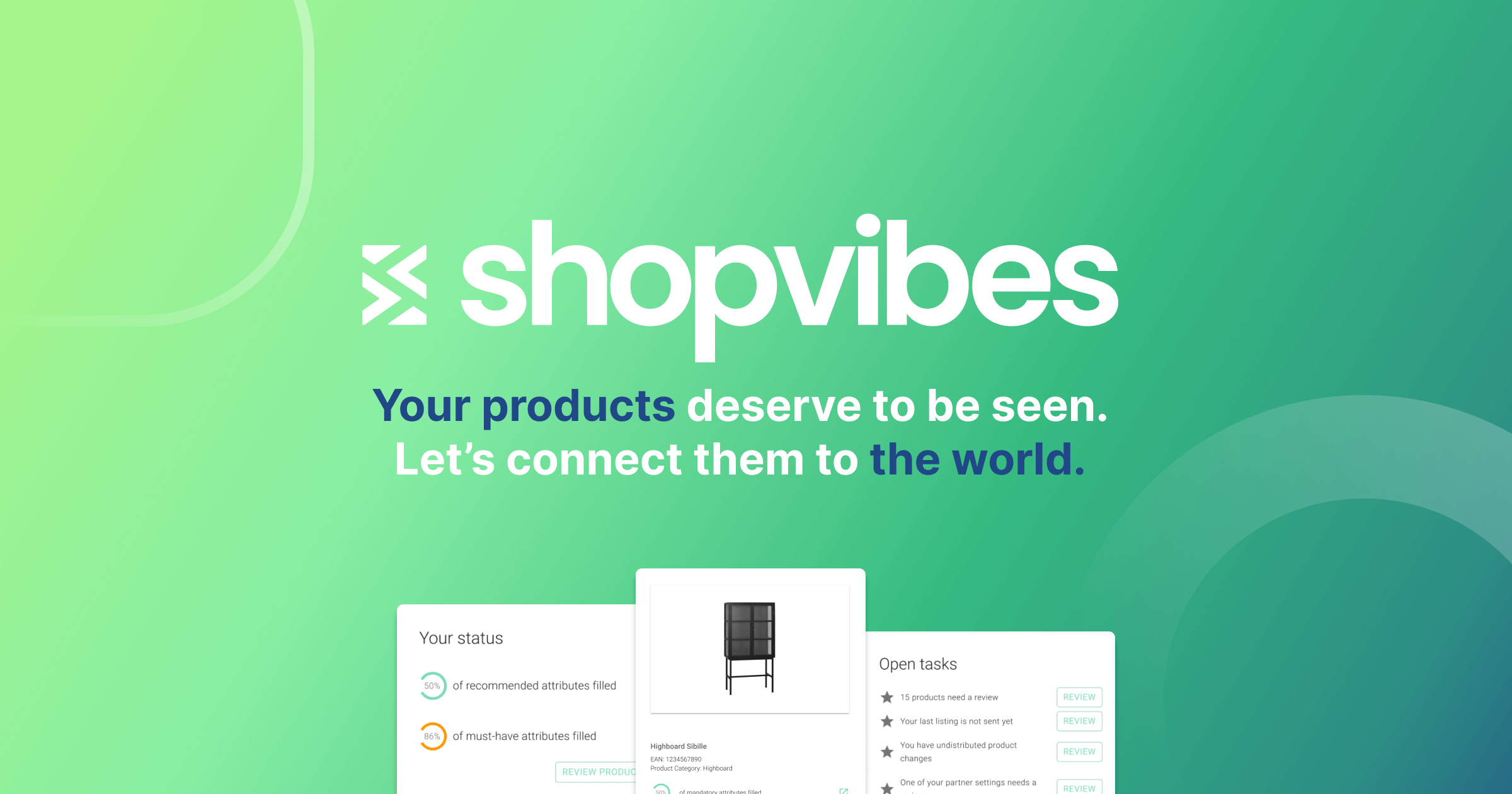 Data Quality Ensurance with shopvibes