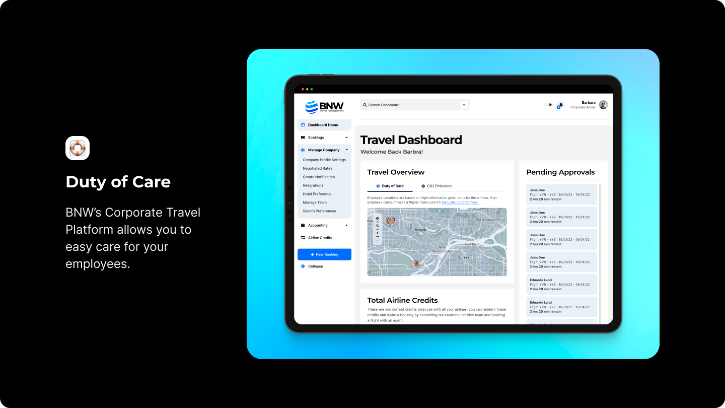 BNW Travel | Duty of Care