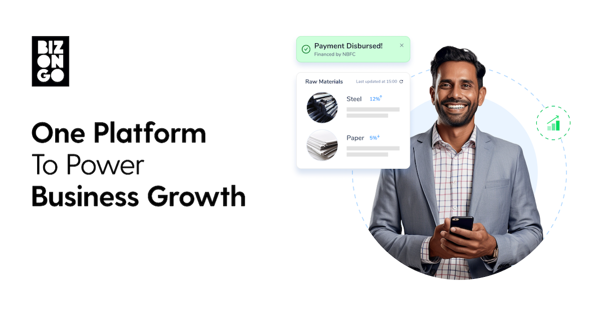 Bizongo Platform - AI-Powered Vendor Digitization & Embedded Financing