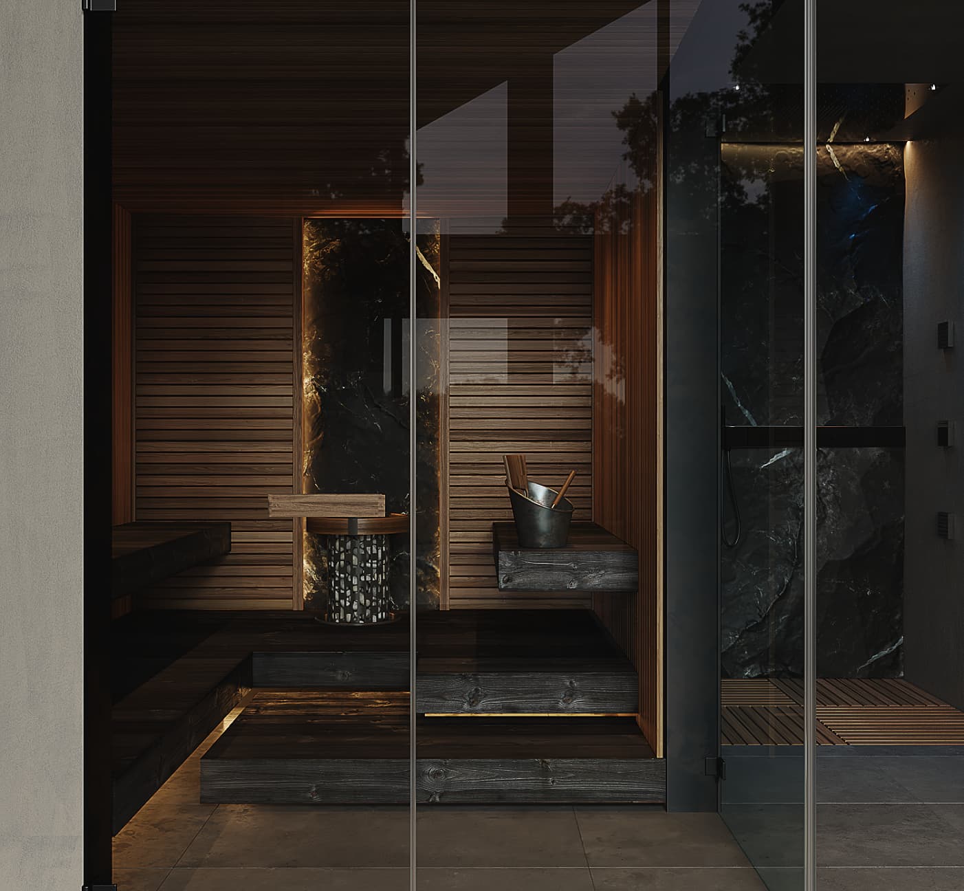 Residential Barn Spa