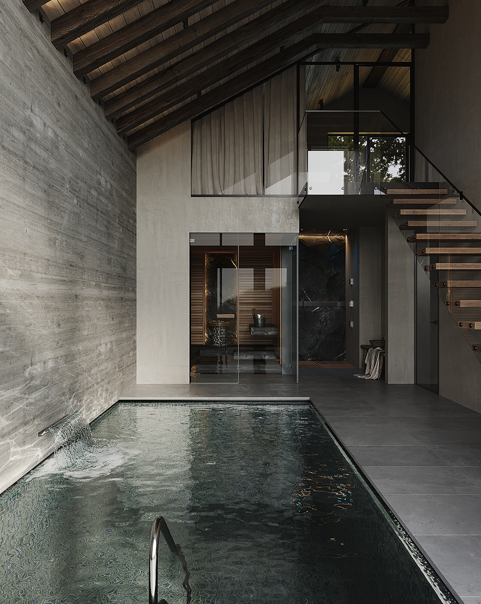 Residential Barn Spa