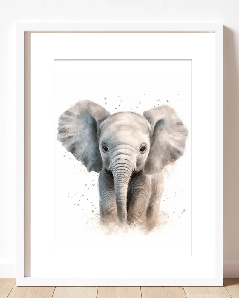 Elephant Nursery Print - Shop Now