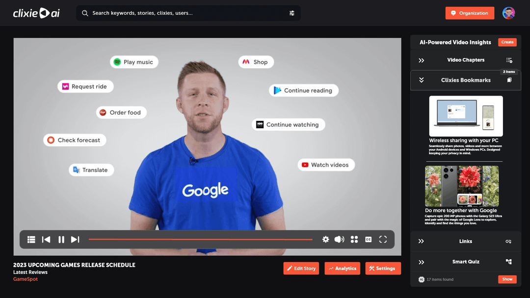 Clixie.ai - No-code Interactive Video Platform