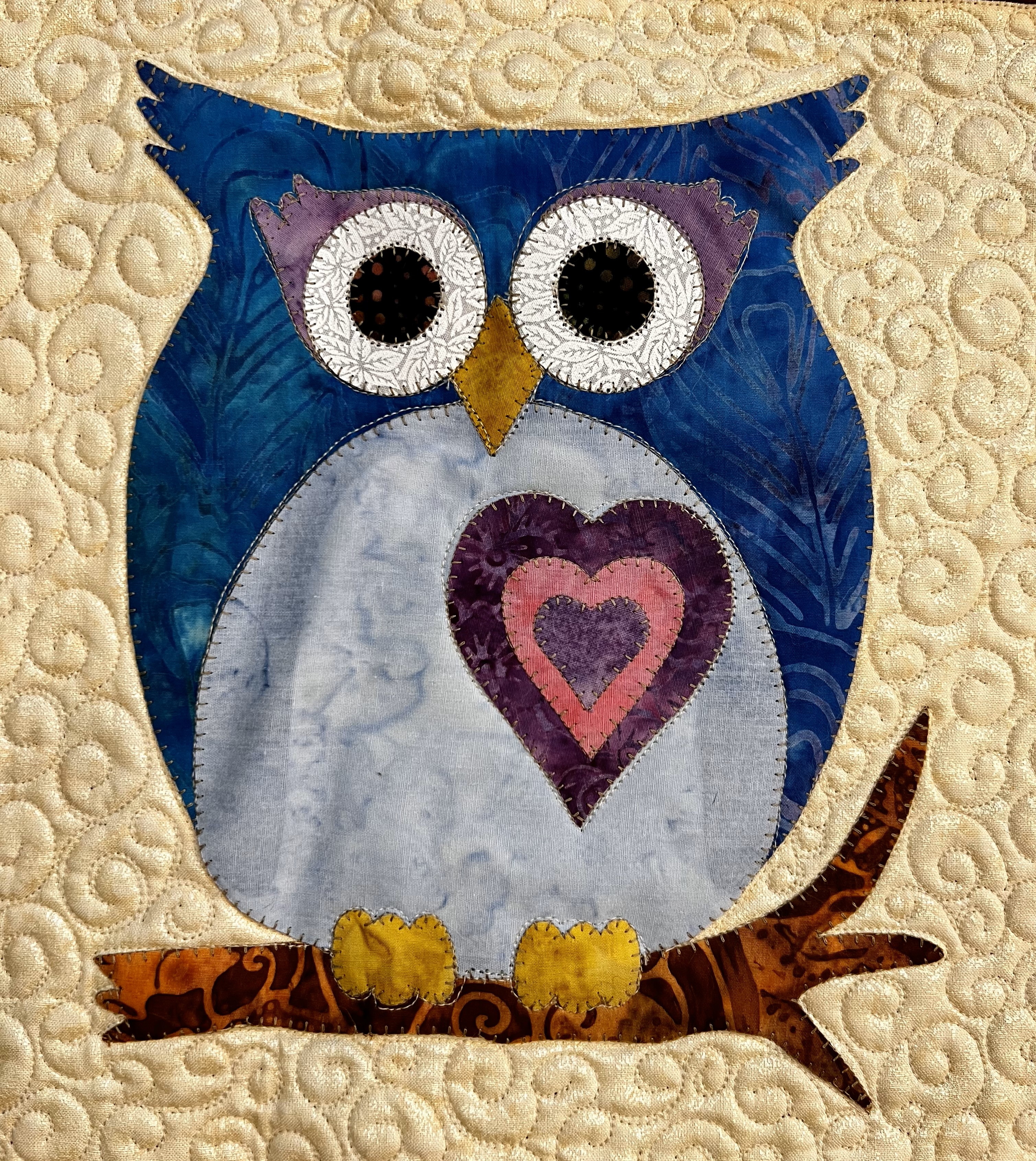 Applique Owl Quilt Pattern