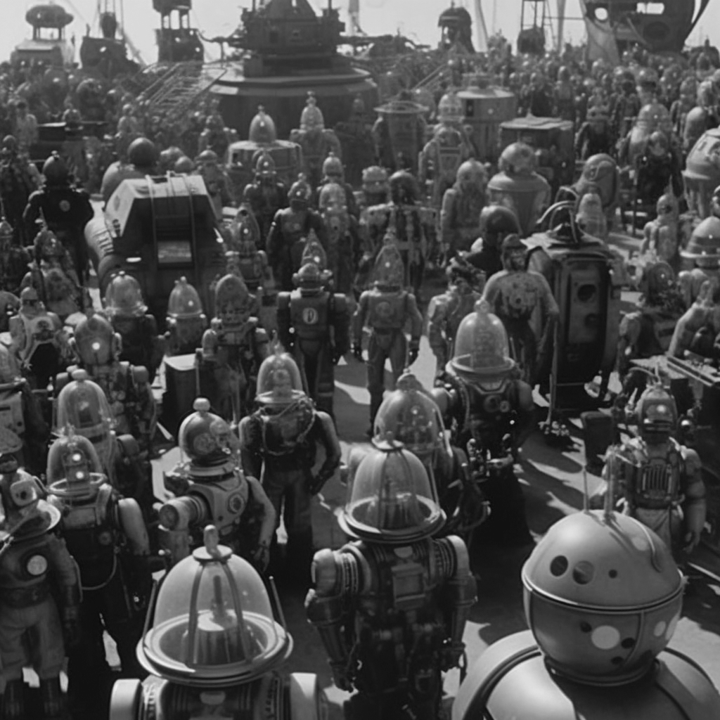 The Mechanical Muse: Robots in Science Fiction