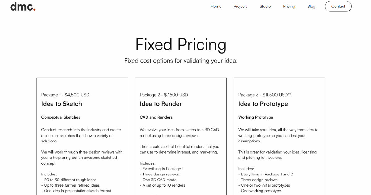Pricing | Product Design Costs | Product development