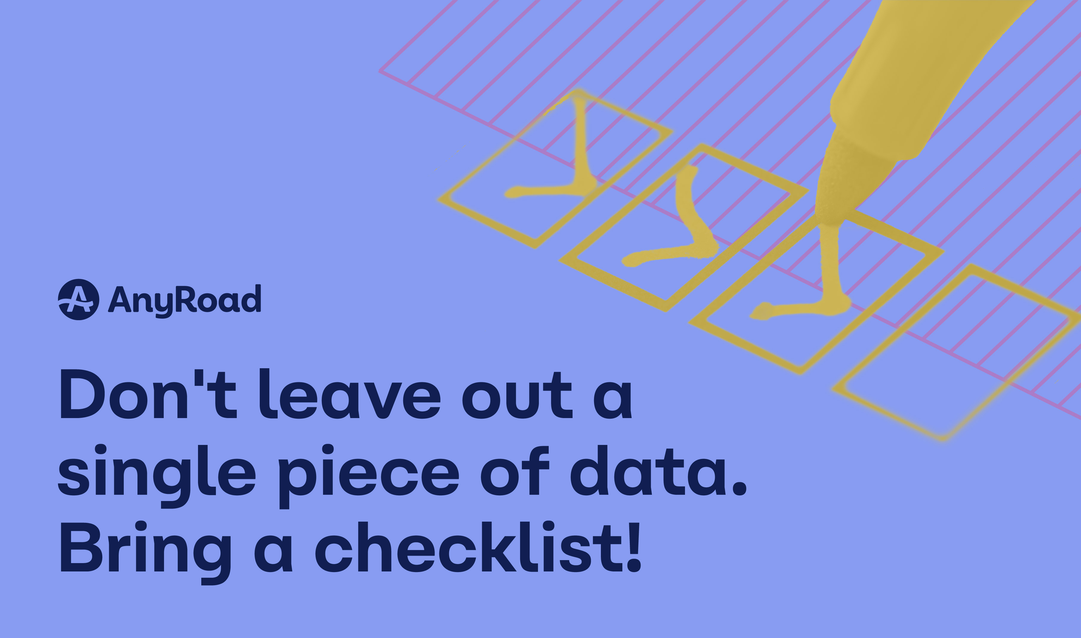 Scaling Experiences: Data Tracking Checklist for Events | AnyRoad