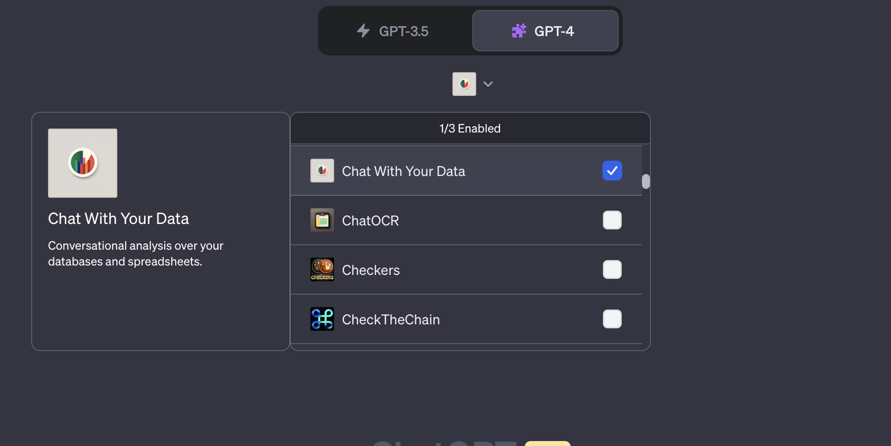Chat With Your Data & ChatGPT plugins for Data & Research Like Chat With Your Data