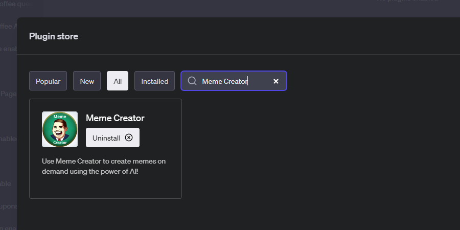 Meme Creator & ChatGPT plugins for Entertainment Like Meme Creator