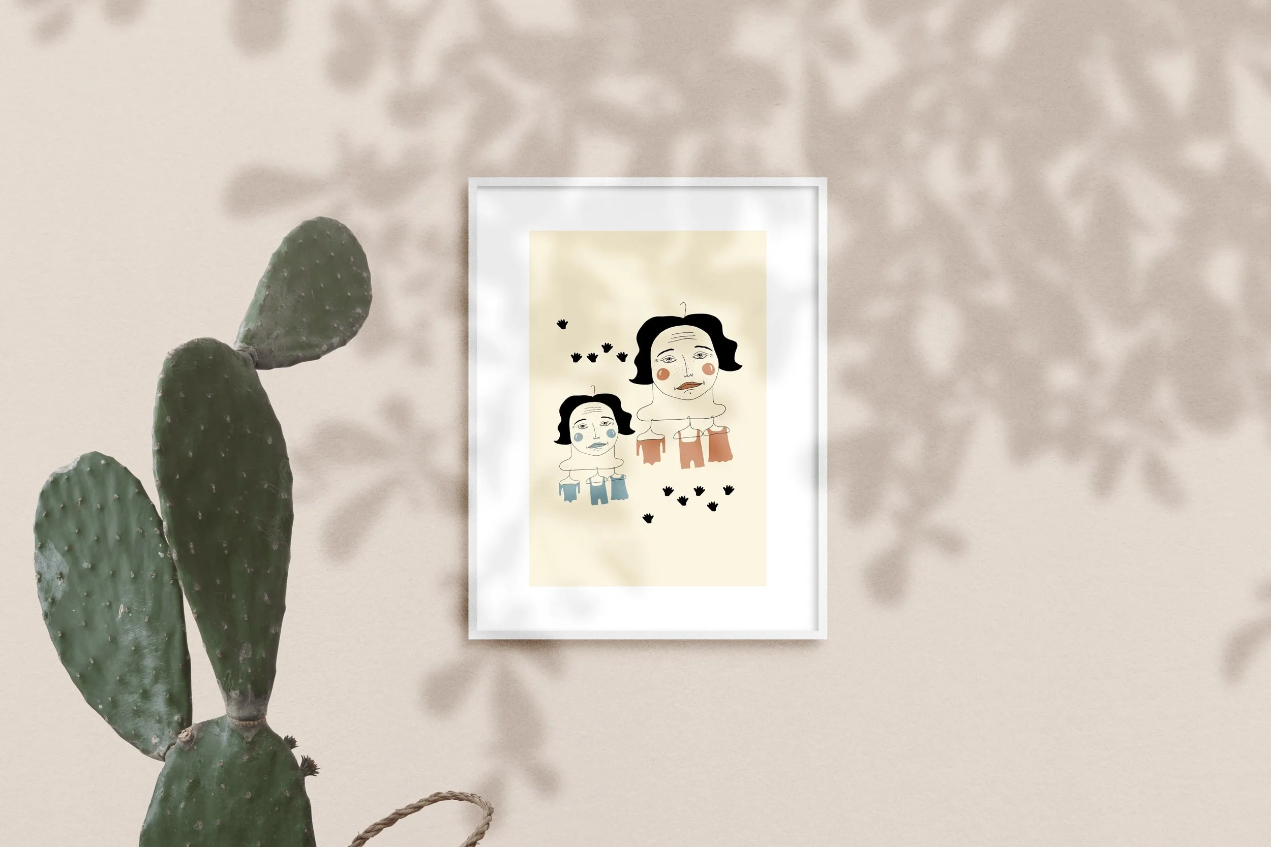 Mommy Art Print | Mona Art