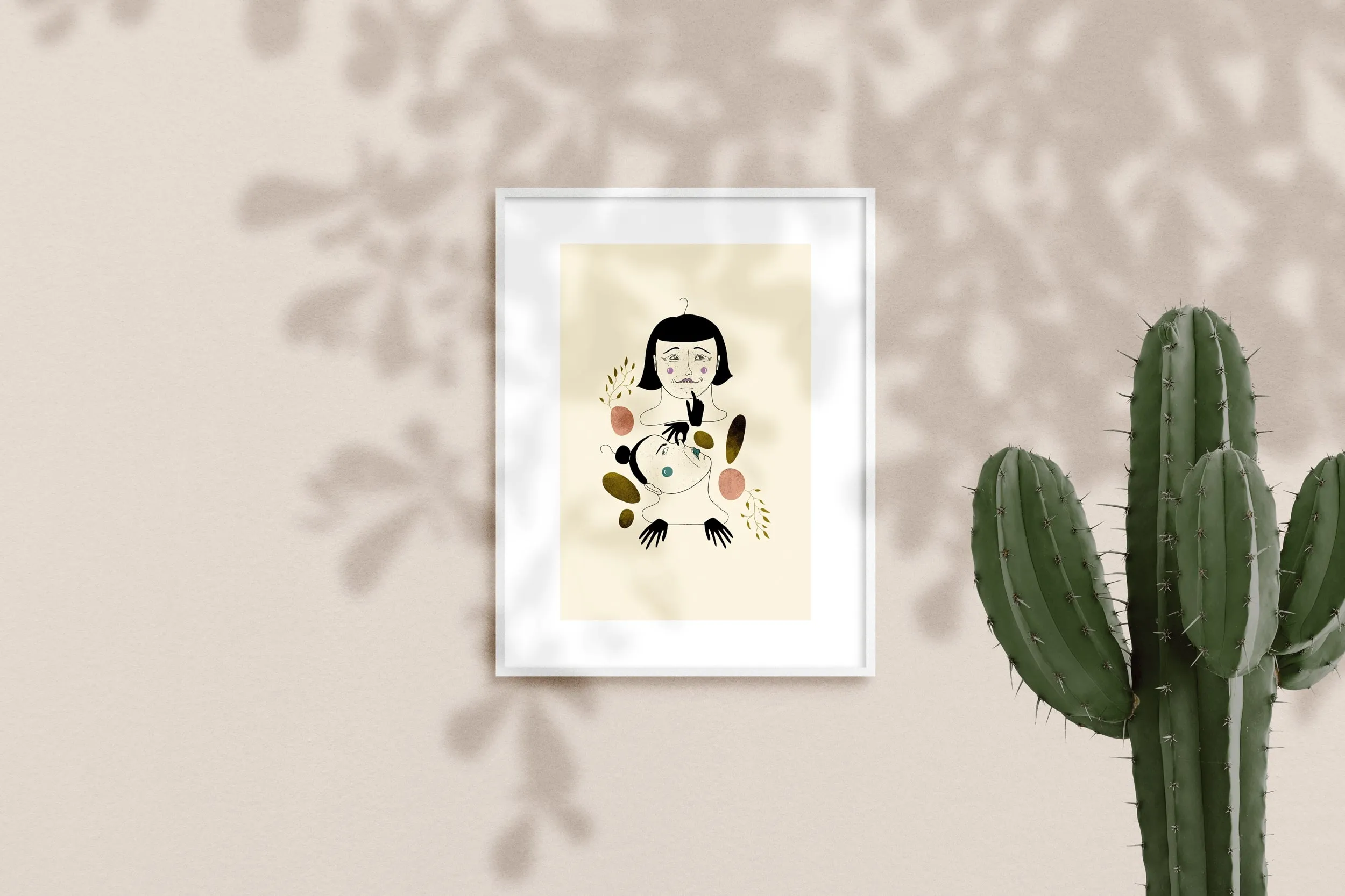 Snobby Betty Art Print | Mona Art