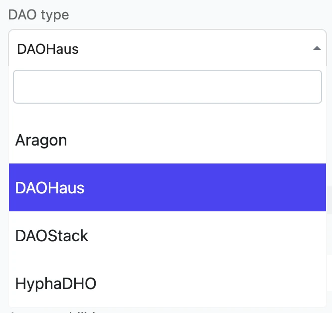 Collaboration tools for DAOs