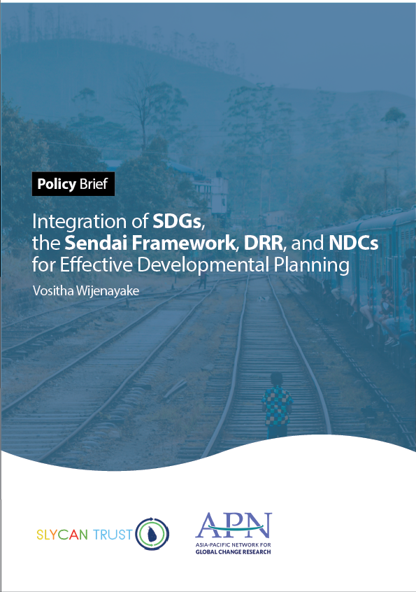 Integration of SDGs, the Sendai Framework, DRR, and NDCs for Effective ...