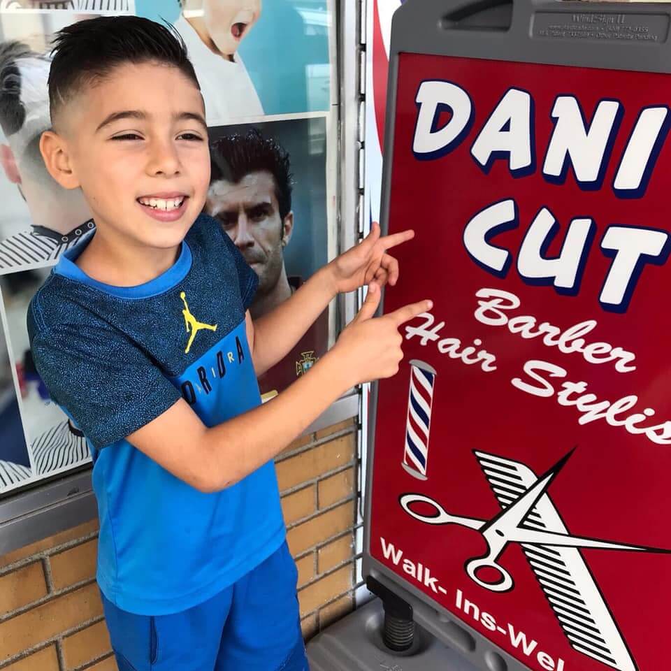 Get Stylish Kids Haircuts at Dani's Cut | Father and Son Haircuts Available