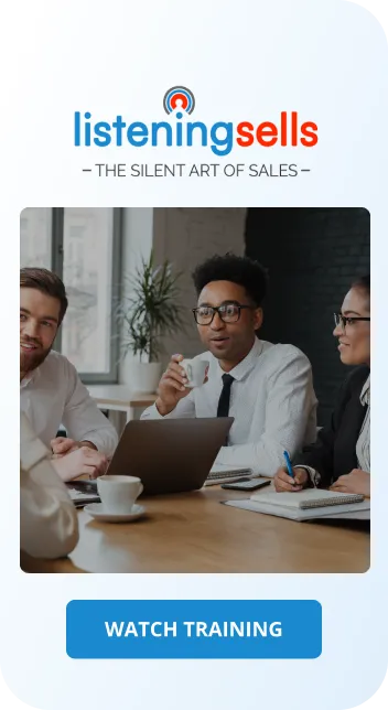 Powerful Sales Training - Listening Sells