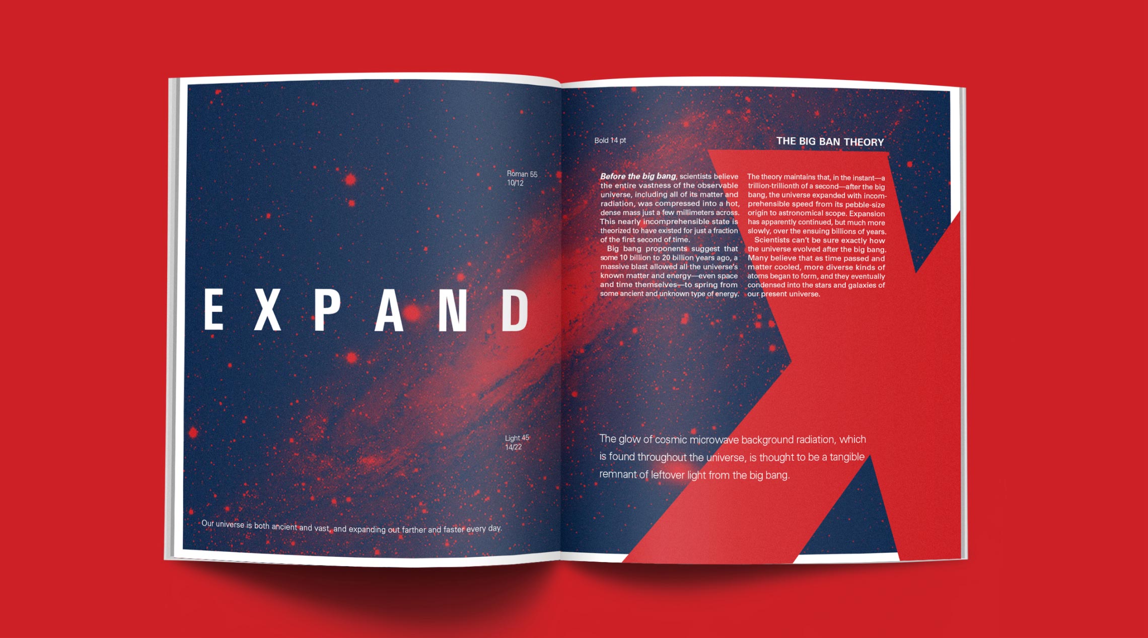 Univers type specimen book design by Oscar Aldana, graphic designer in ...