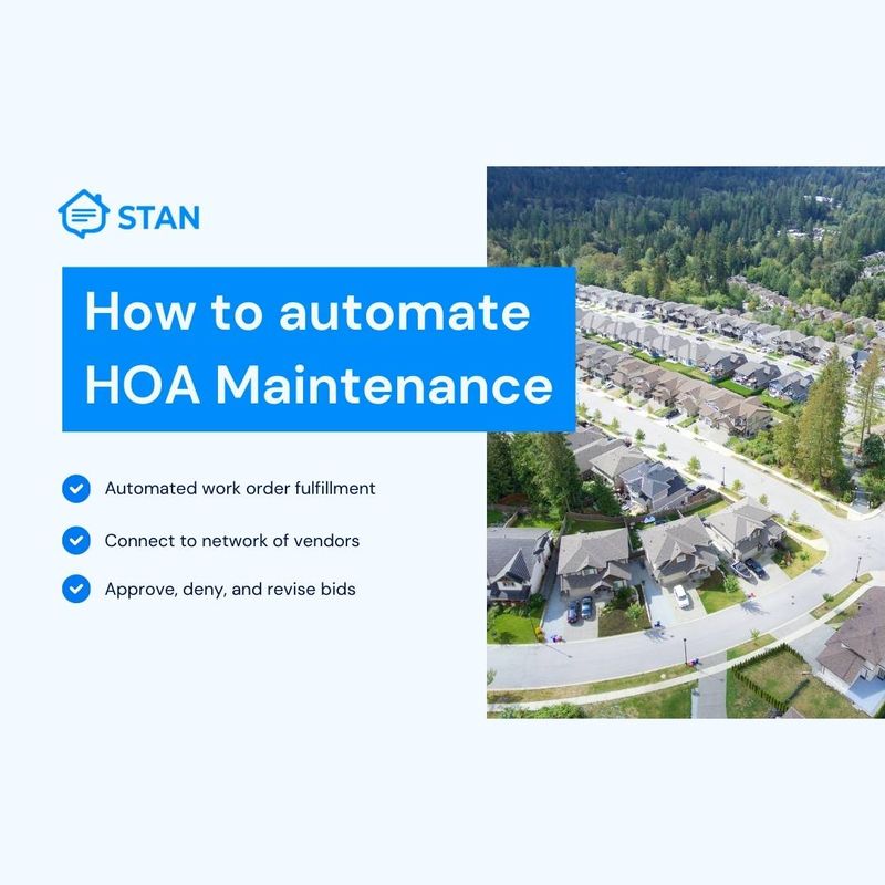 HOA Maintenance - How to Automate Work Orders | STAN AI