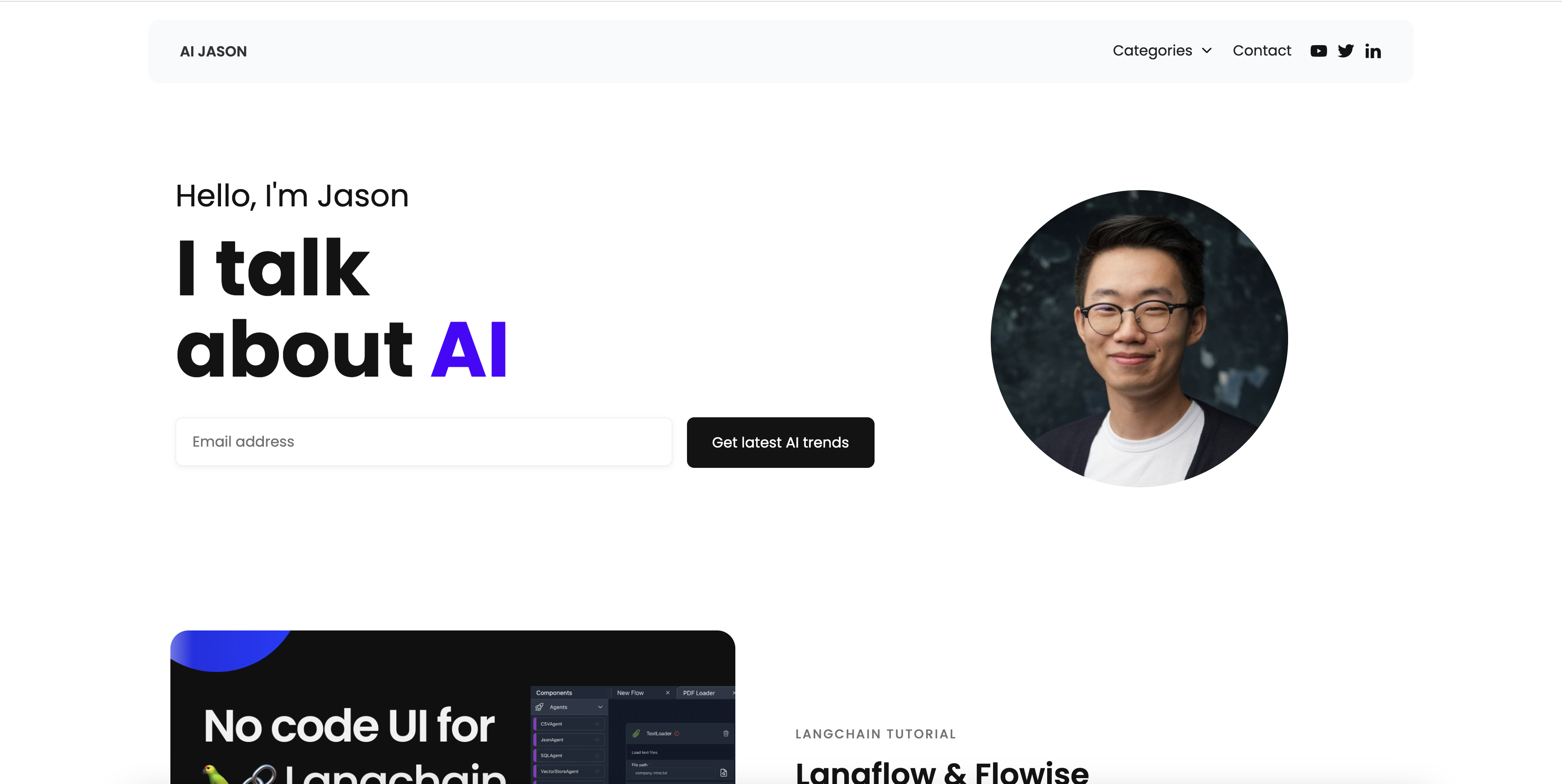 AI Jason- All About Generative AI, Startup, Product, GPT