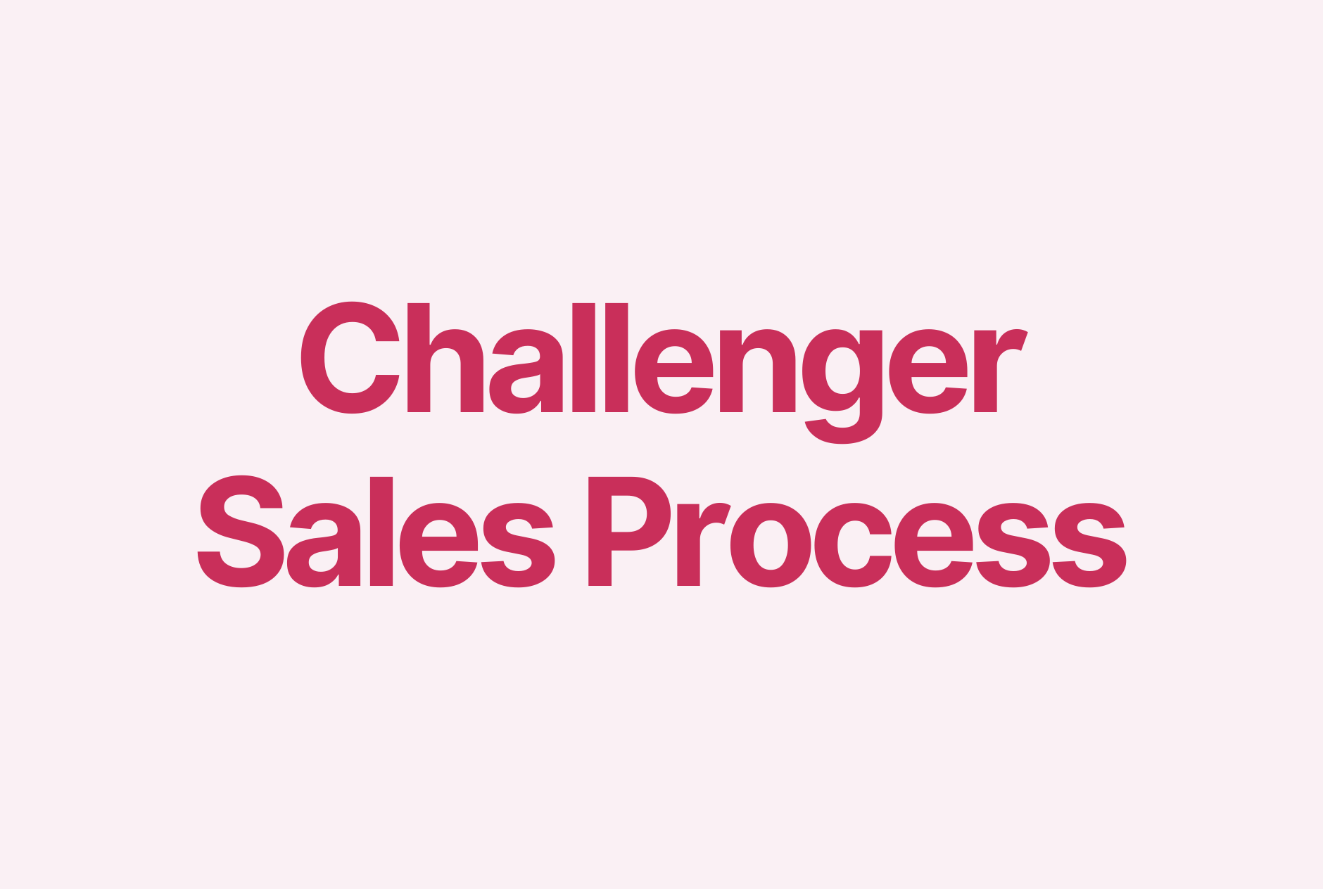 How to Close Complex Sales with the Challenger Sales Process