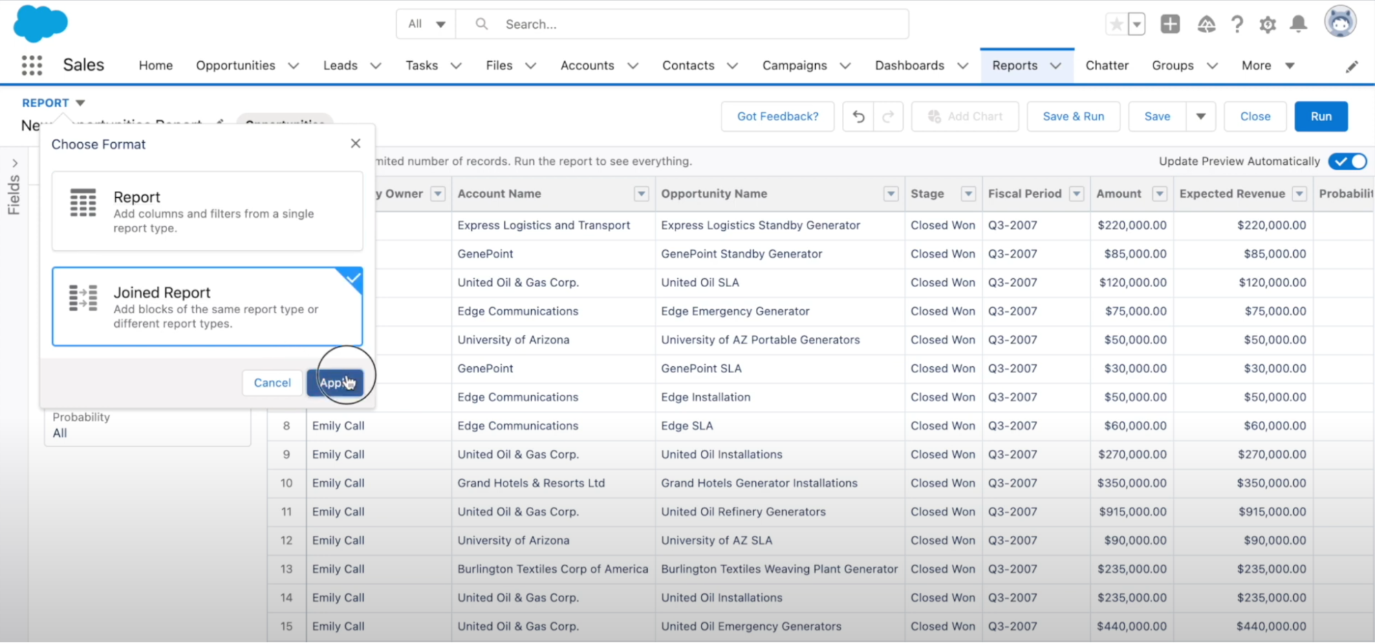 5 Types Of Reports In Salesforce And How To Use Them