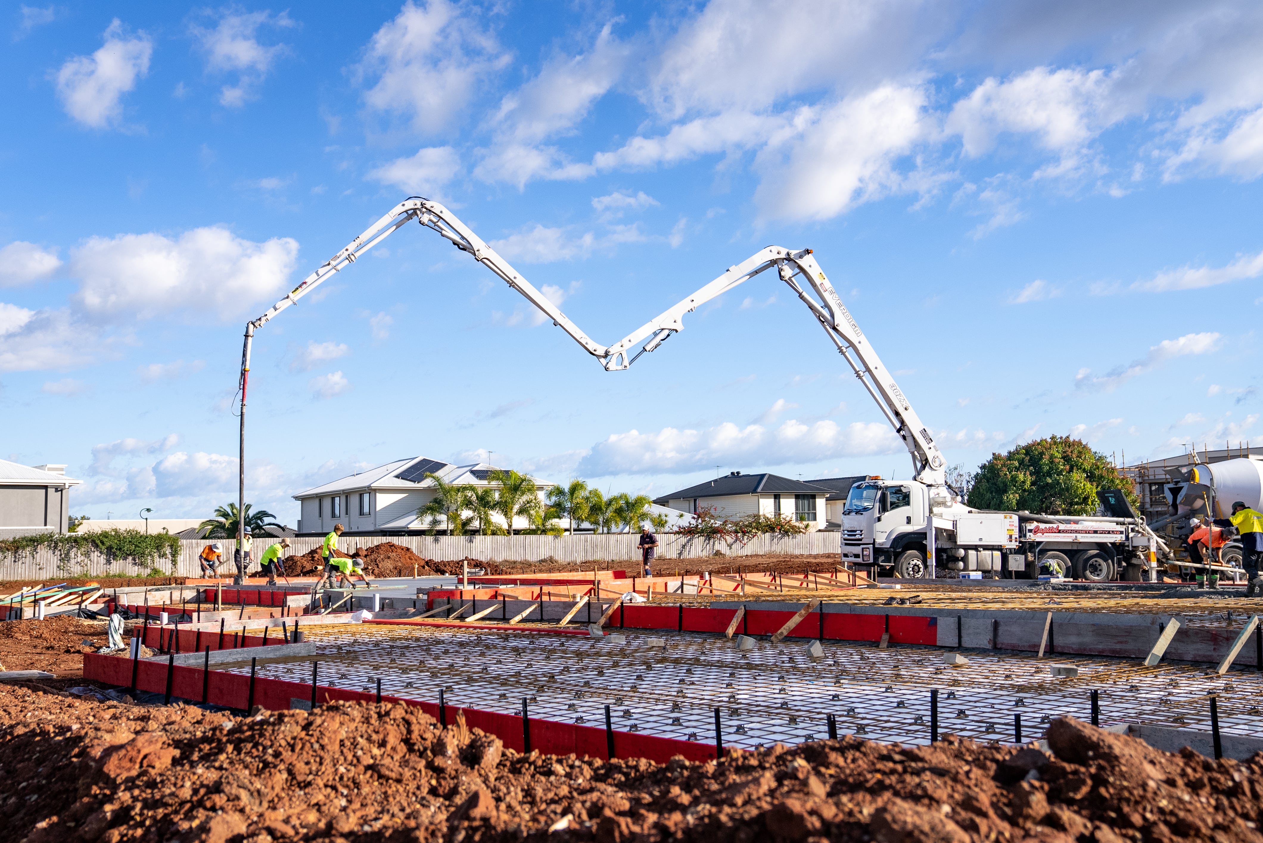 Services - Capitol Concrete Pumping | Queensland