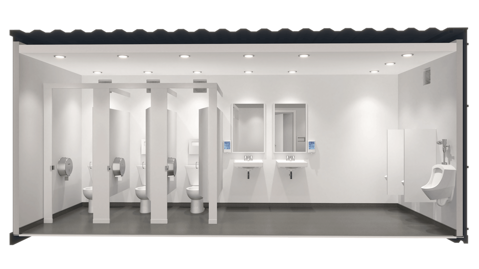 Shipping Container Bathroom - Marvel Buildings