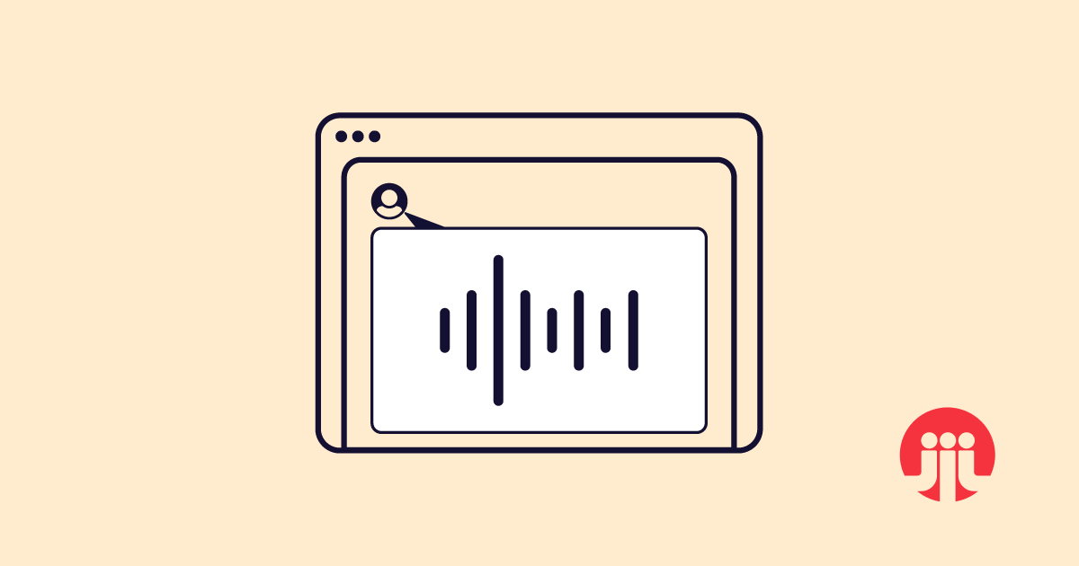 Give audio option for user input – Prosocial Design Network