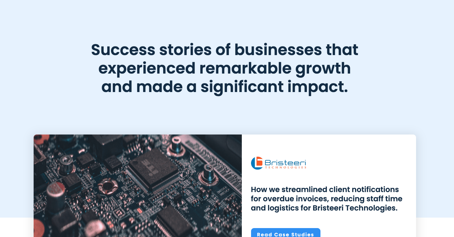 Invoice Sherpa | Case studies