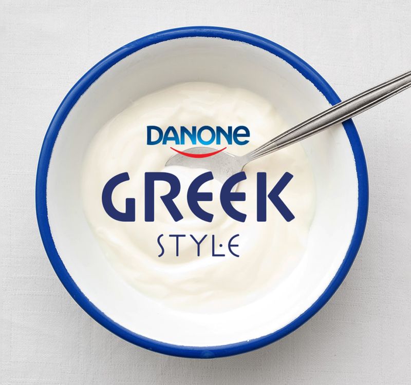 DANONE Greek Yogurt Packaging Design - Aida Pioneer