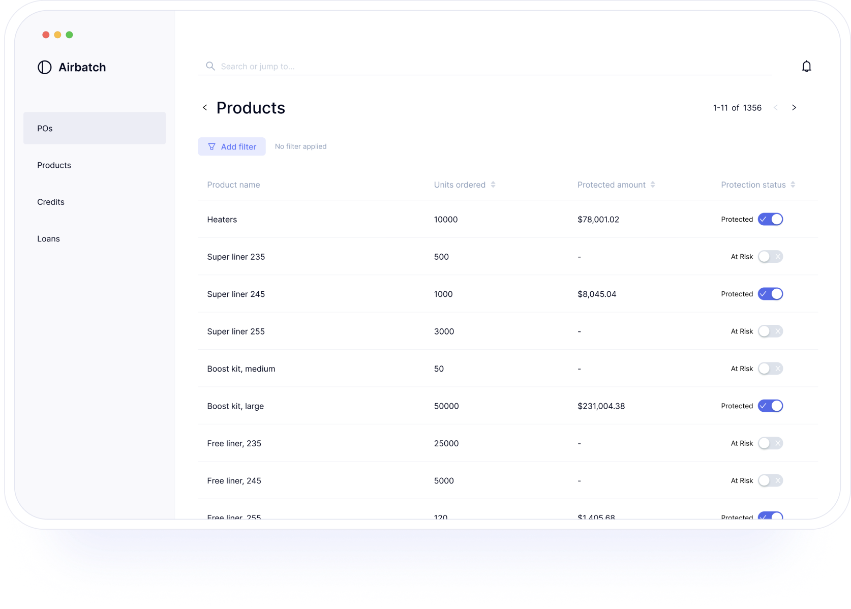 Airbatch | Importer Protection