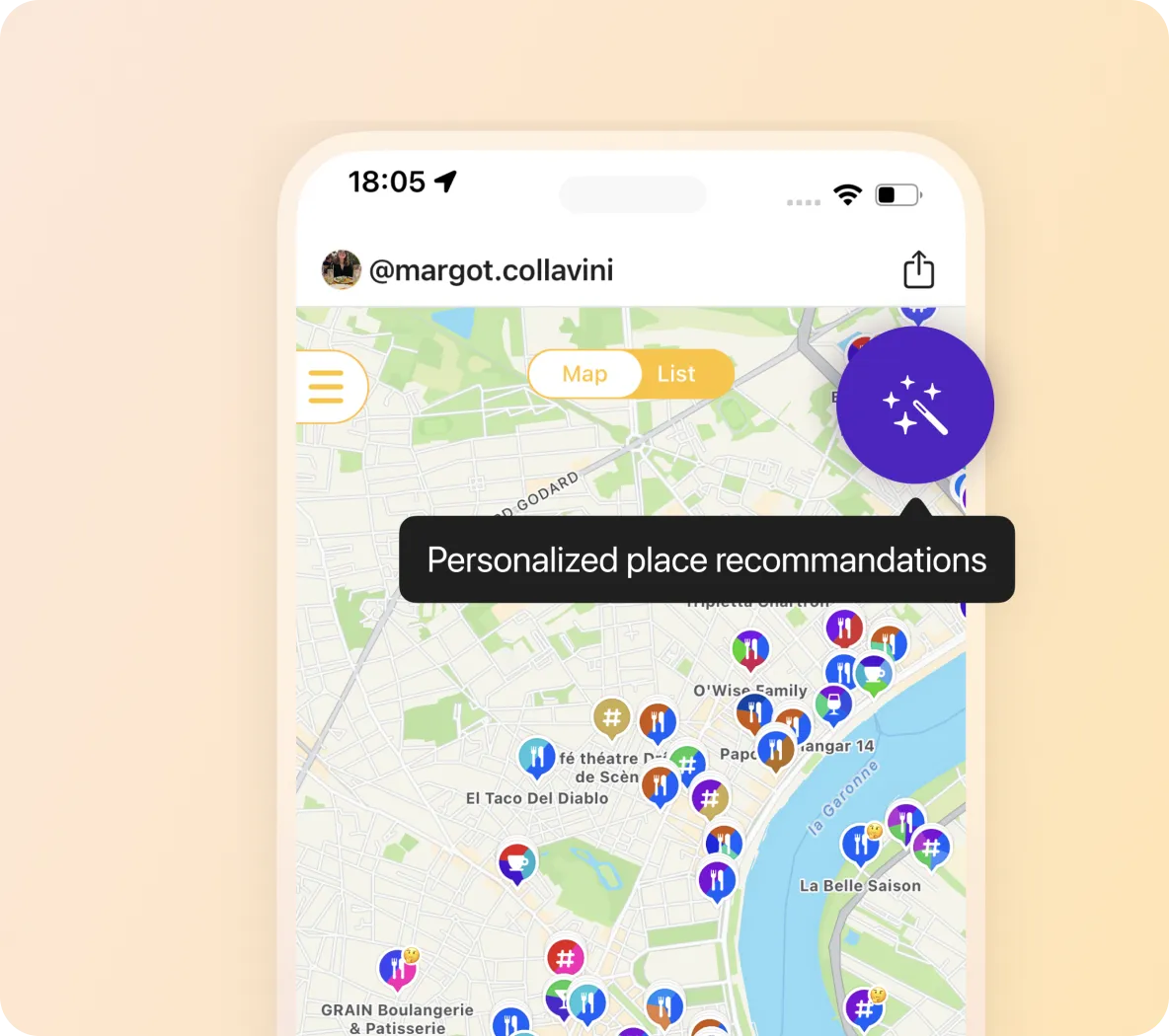 Mapstr Matching: The revolution in personalized location discovery