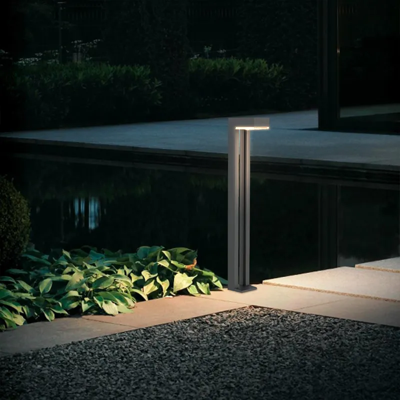 Pace Solar Powered, Mesh Bollard Light | Omnisolar