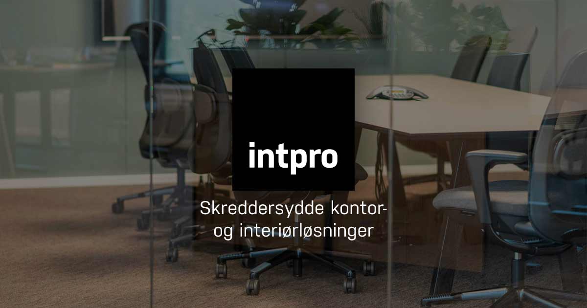 Intpro AS - Din totalleverandør av skreddersydde kontor- og interiørløsninger