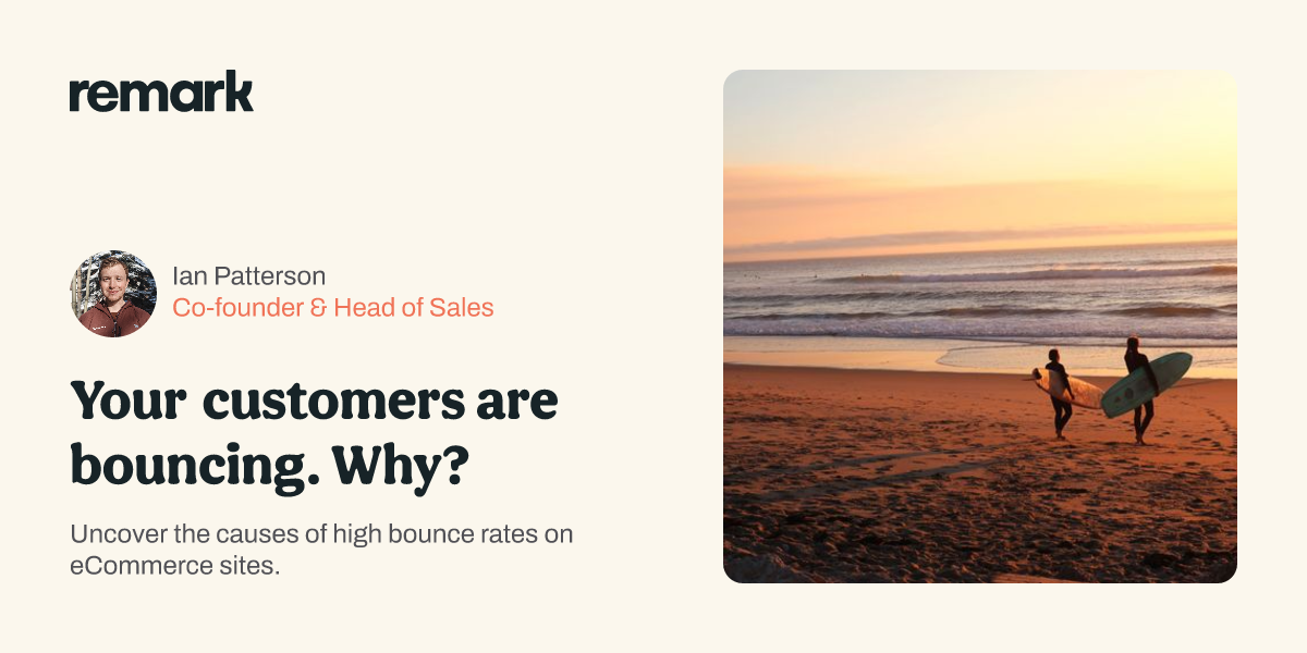 Why Customers Are Bouncing From Your Online Store - Remark - Product ...
