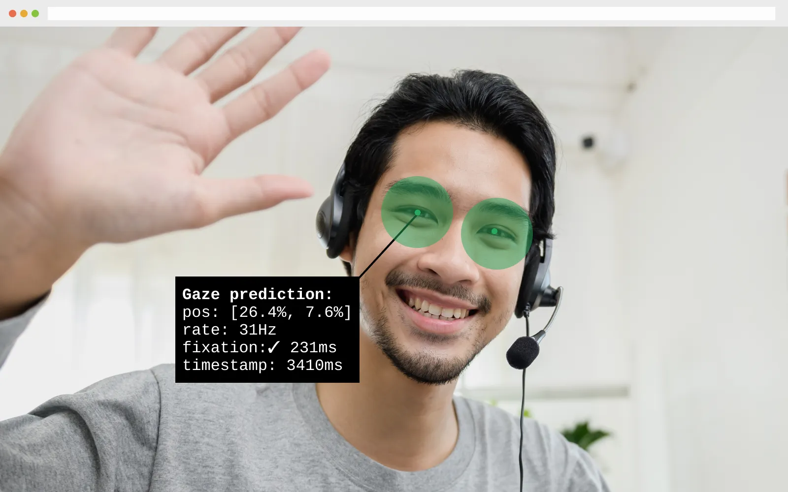 Rastreamento ocular por webcam baseada em tela | RealEye.io