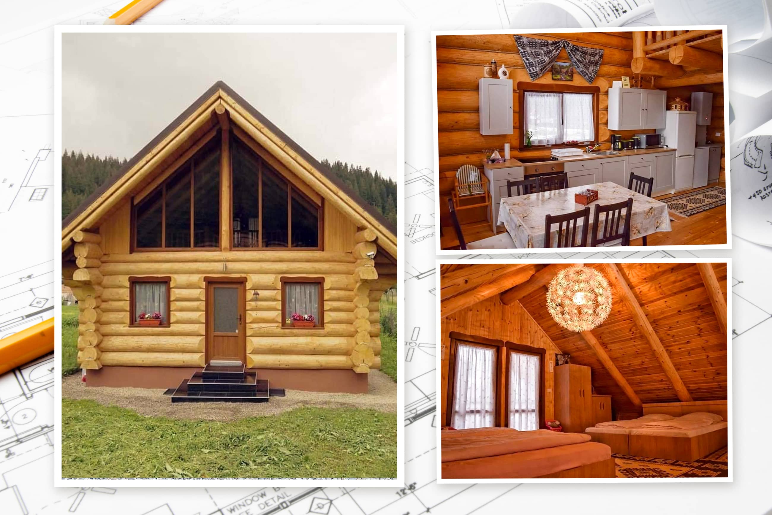 Round Log House Bucovina