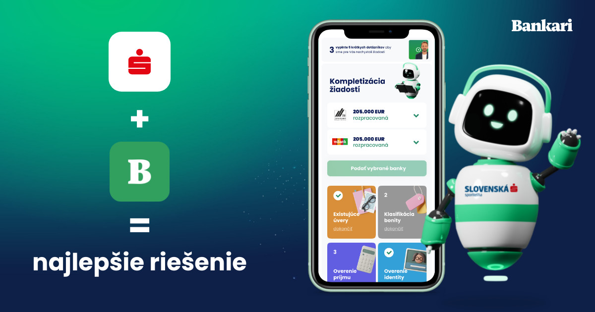 Slovenská Sporiteľňa - požiadajte o hypotéku v SLSP