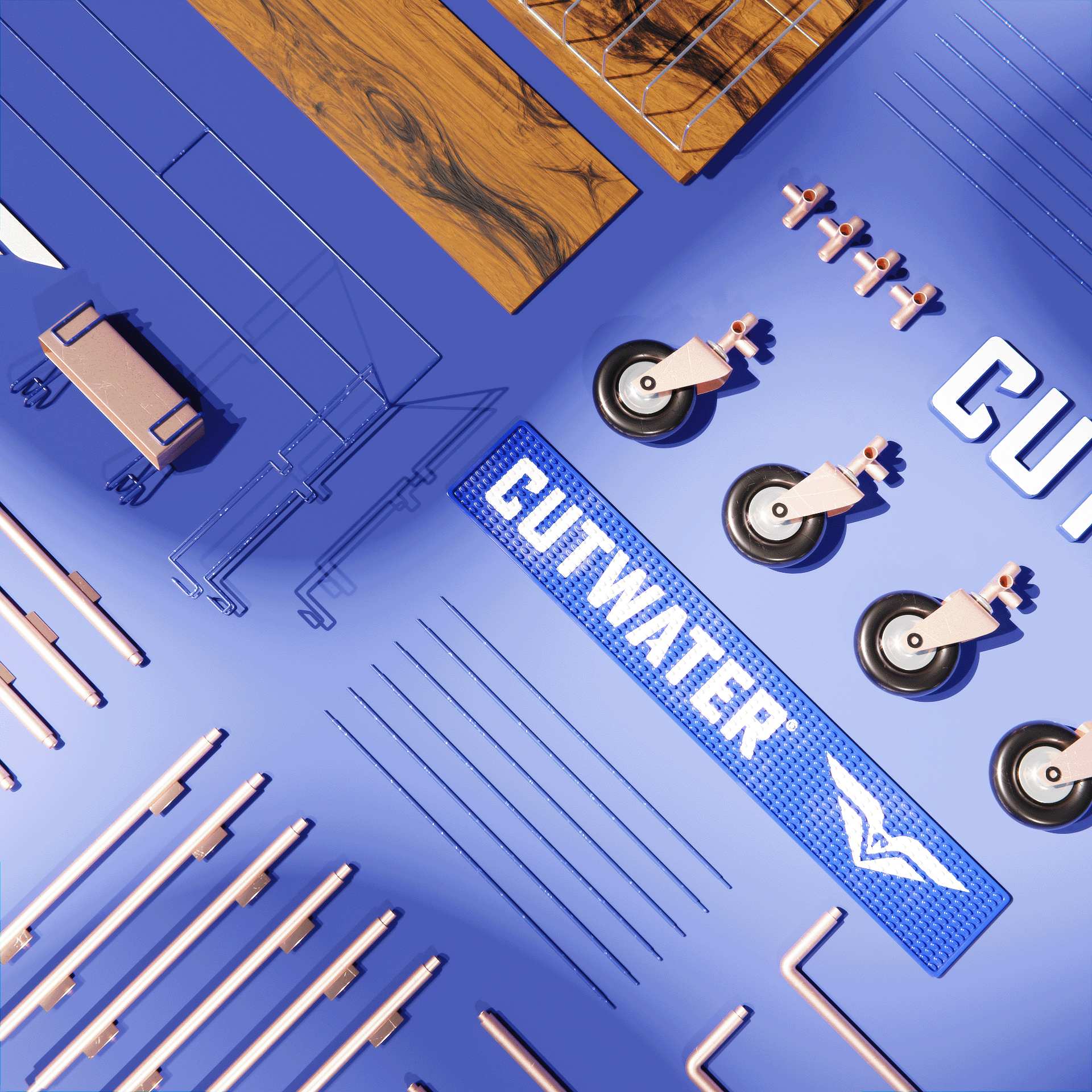 Cutwater Sampling Cart