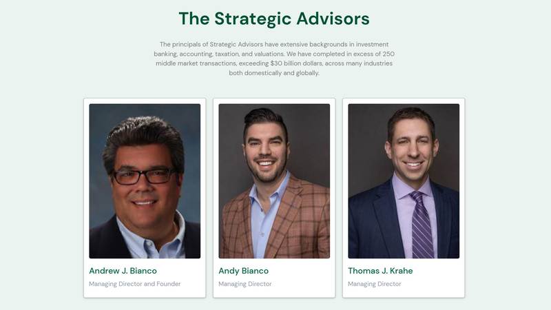Our Team | Strategic Advisors