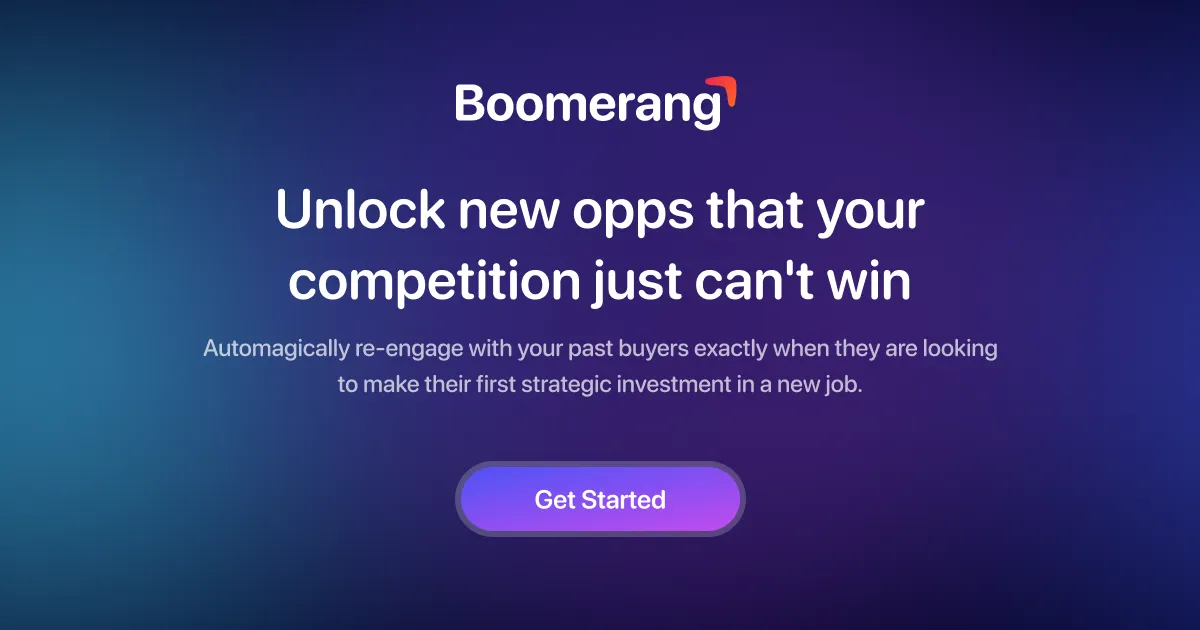 Unlock new opps that your competition just can't win