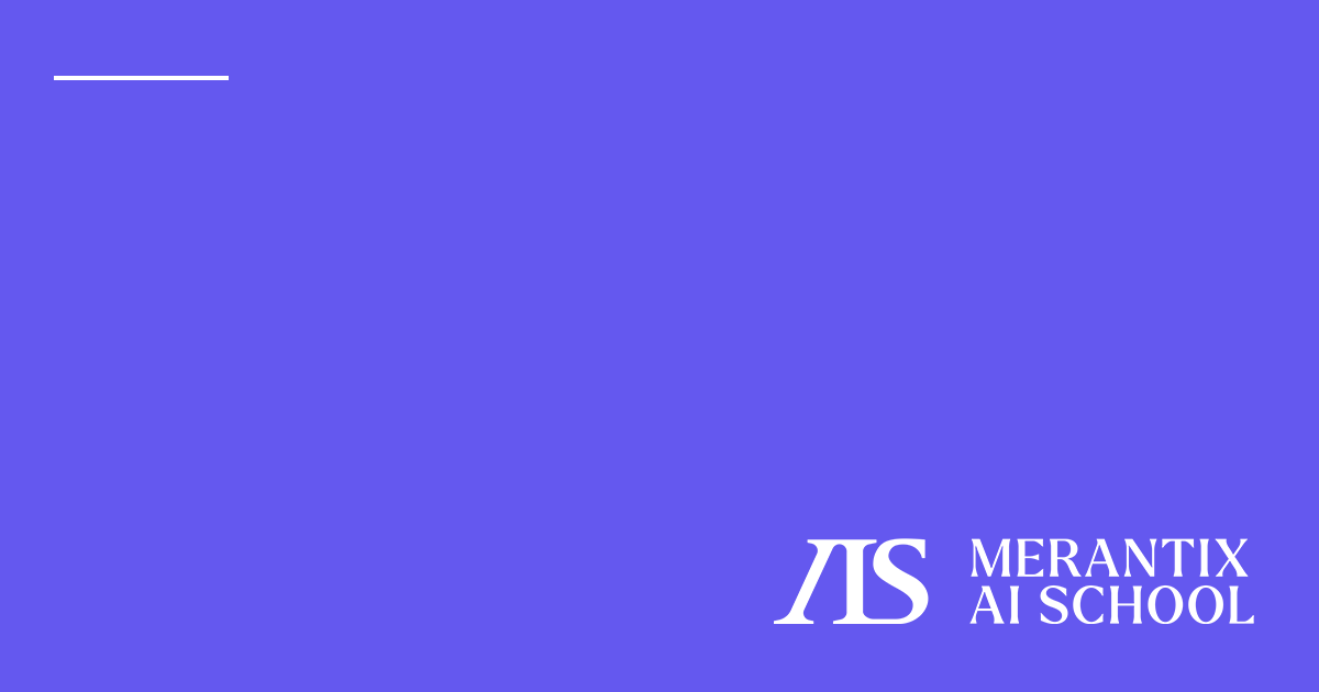 Merantix AI School - Immersive Executive Education for AI