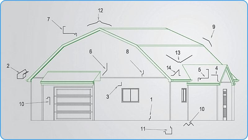 Metal Building Trims | Linwood Industrial Corp | Dundalk Ontario