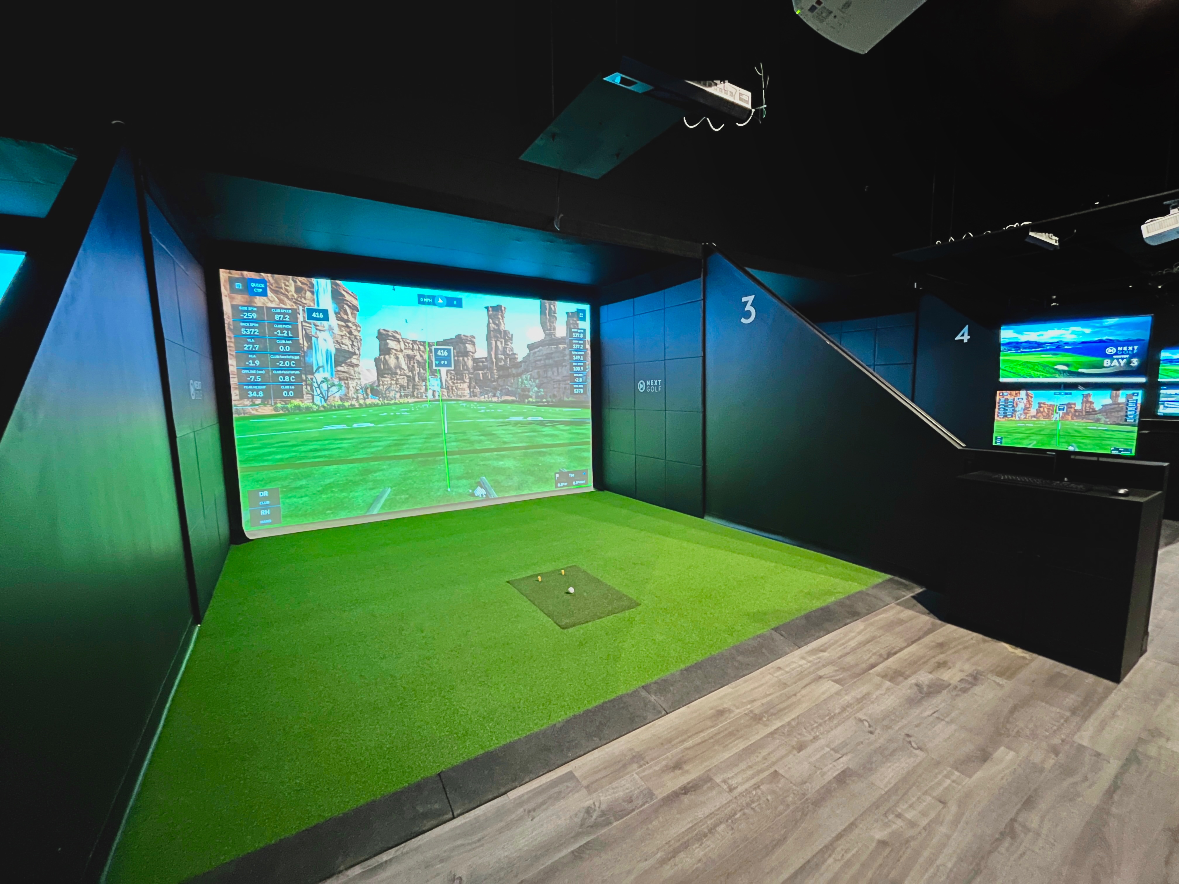 Next Golf | 24/7 Virtual Golf Near Me | GTA Indoor Golf
