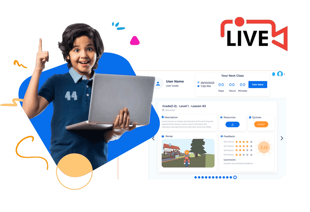 iSchool Coding For Kids Online Robotics & Graphic Design Programs