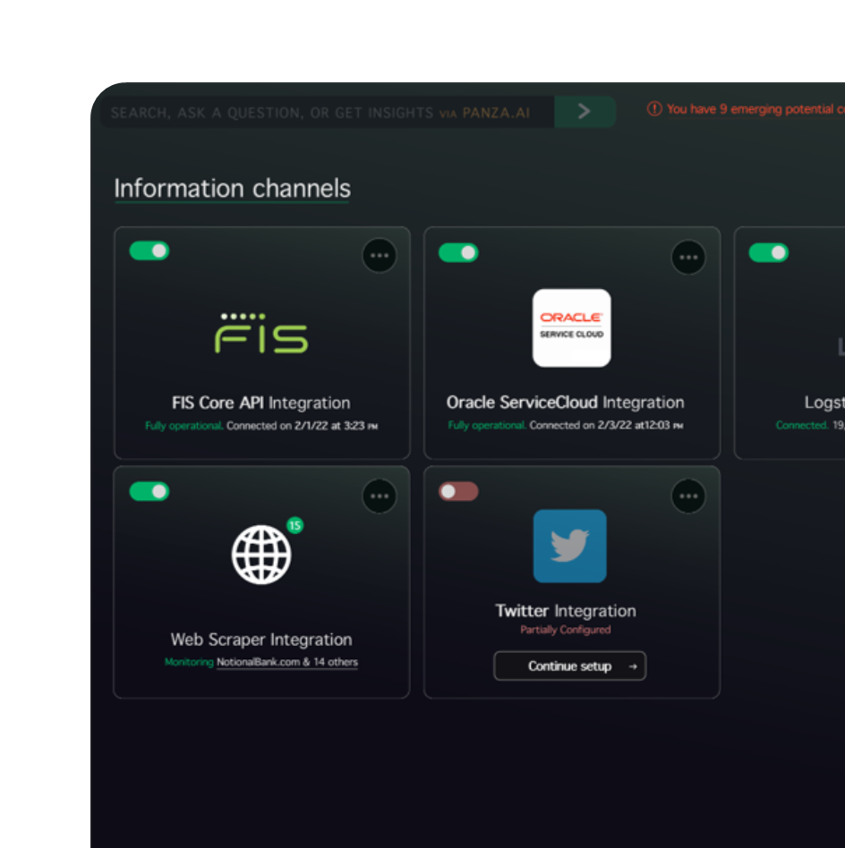 Panza - AI risk management assistant for banks
