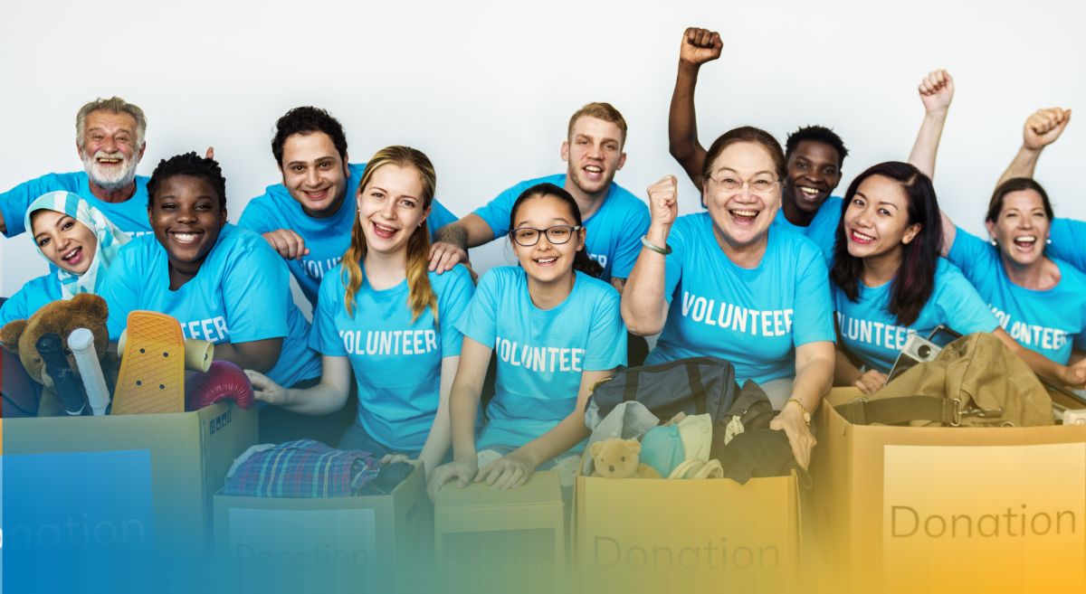 People Volunteering Images