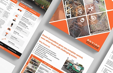 Enviro Excavations Portfolio l Living Lines Agency
